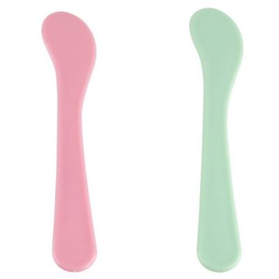 China PP Glossy Face Cream Spoon 154mm Moisturizer Scraper for Cosmetics Packaging for sale