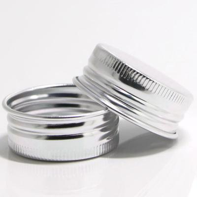 China Custom Aluminum Screw Cap for Glass Bottles Break Proof Lid 28mm 38mm for sale