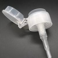 China 24mm 28mm 33mm Plastic Lotion Pump Makeup Remover Pump Nail Polish Flip Pump PP for sale