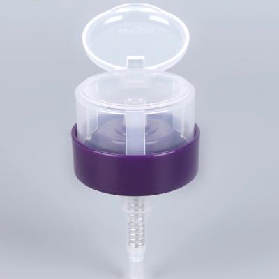 China PP Plastic Nail Remover Pump 24mm 28mm 33mm Caliber Makeup Remover Press Pump Bottle for sale