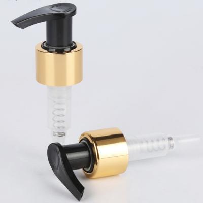 China Alumina Emulsion Push Button Plastic Vacuum Pump 28/410 Hand Lotion Dispenser 2cc for sale
