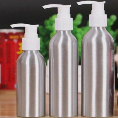 China Custom Aluminum Shampoo Bottle 30ml to 1000ml Leak Proof Spray Bottle for Cosmetics for sale