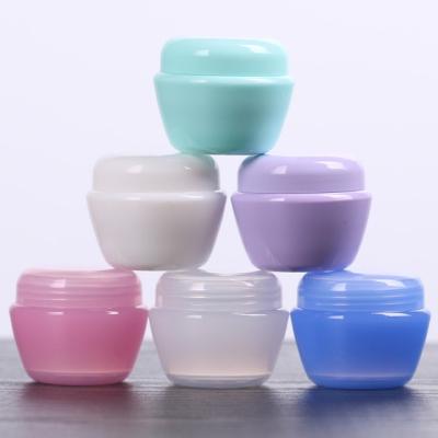 China PP Plastic Cosmetic Cream Jar 5ml to 500ml with Inner Seal Cap for Travel for sale