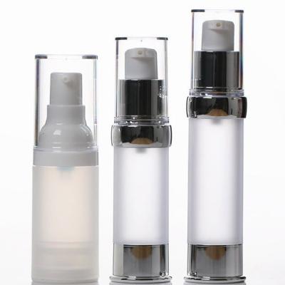 China Customizable 15ml-300ml Airless Vacuum Bottle Cosmetic Pump with PP Material for sale