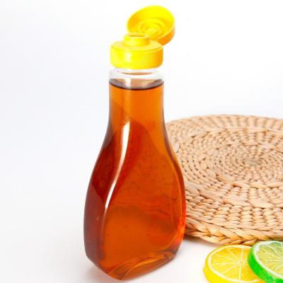 China Food Grade PET Squeeze Honey Bottle 20-1000ml with Silicone Valve for sale