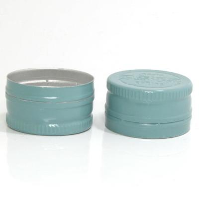 China Aluminum Bottle Cap for Wine Drinks Oral Liquid No Leakage 28mm Customizable for sale