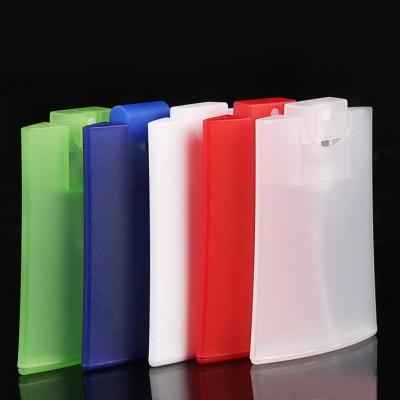 China Refillable PP Card Perfume Dispenser Bottles 50ml No Leakage Moderate Spray for sale