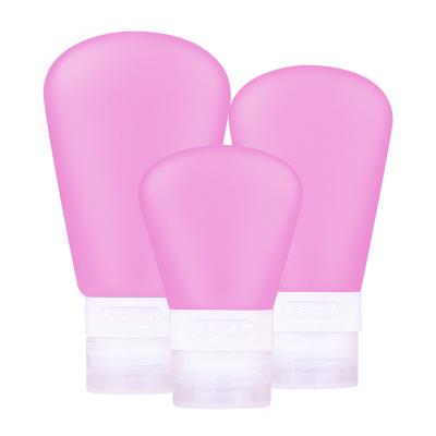 China Customizable Silicone Squeeze Tubes 37ml 60ml 89ml Leak Proof Cosmetic Dispensing for sale