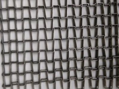 China Flat Wire Mesh Conveyor Belt Stainless Steel 650mm Width for Petroleum Industry for sale