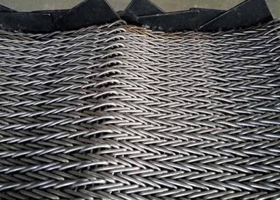 China Heat Resistant Compound Balanced Belt Welded Edge Stainless Steel Mesh for sale