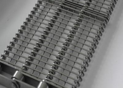 China 304 Stainless Steel Eye Link Wire Mesh Conveyor Belt for Tunnel Freezer Oven 38.1mm Pitch for sale