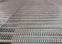 China 304 Food Grade Eye Link Conveyor Belt for Drying Vegetables and Fruits 2m Width for sale