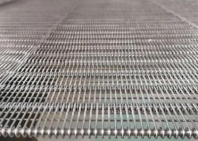 China 304 Food Grade Eye Link Conveyor Belt for Drying Vegetables and Fruits 2m Width for sale