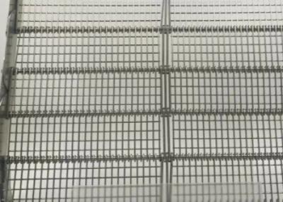 China 316 Stainless Steel Eye Link Conveyor Belt 25.4mm Pitch for Blueberry Cleaning for sale