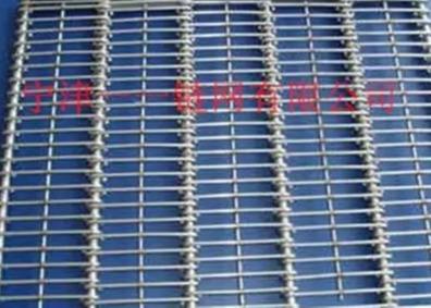 China 304 316 Eye Link Conveyor Belt 25.4mm Pitch Stainless Steel Wire Loop Belt for Food Industry for sale