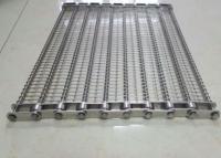 China Pizza Drying Eye Link Conveyor Belt Ss304 Alloys for sale