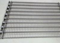 China Stainless Steel Eye Link Conveyor Belt SS304 for Potato Cassava Cleaning 2.5mm Wire for sale