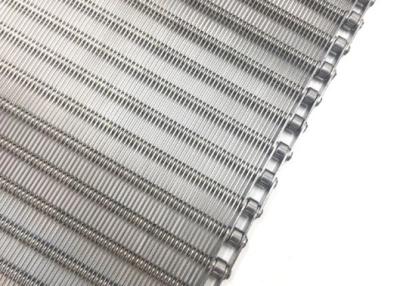China 316L Stainless Steel Eye Link Conveyor Belt for Food Drying 25.4mm Pitch for sale