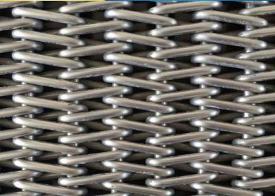 China Sus201 Spiral Mesh Belt Balanced Weave For Egg Conveying for sale