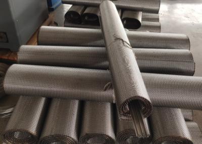 China Stainless Steel Compound Balanced Weave Conveyor Belts For Fruit Drying for sale