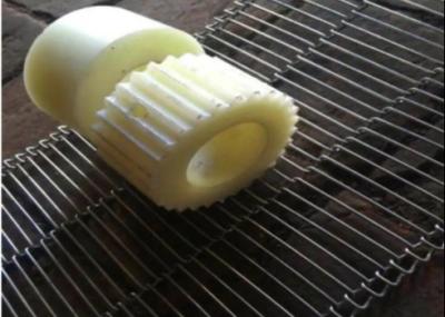 China 304 Stainless Steel Flat Flex Conveyor Belt 0.1-10mm Wire Diameter Rustproof for sale