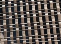 China 316 Stainless Steel Architectural Wire Mesh - Multi-Color Decorative Panels for Hotels (1.05-4.3m Width, 20-32 Mesh) for sale