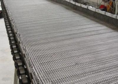 China Fried Banana Chain Mesh Conveyor Belt Ss 316 Plain Weave for sale