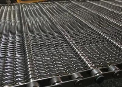 China Bake Bread Chain Mesh Conveyor Belt 316 Stainless Steel for sale