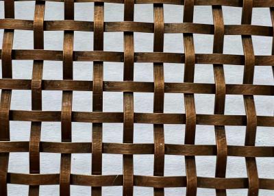 China 0.8mm Corrosion Resistant Architectural Wire Mesh for Furniture Cabinet Doors - 0.914m to 3.0m Width Options for sale