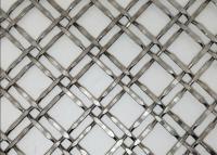 China 1.2mm Stainless Steel Architectural Woven Wire Mesh for Cabinet Decoration - 0.914m to 3.0m Width Options for sale