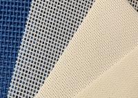 China White Food Drying Polyester Mesh Belt Plain Weave 10mm Hole for sale