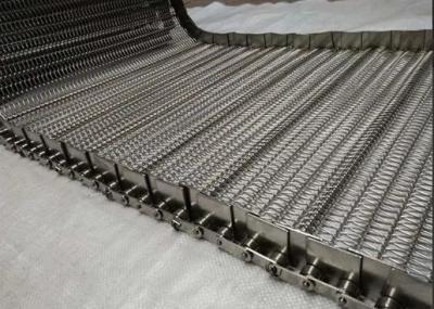 China 304 Material Cooling Conveyor Steel Wire Belt Low Temperature Resistance for sale