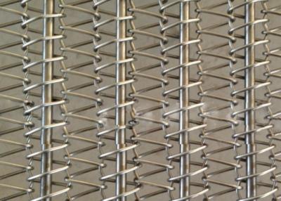 China Chain Driven Wire Mesh Conveyor Belt Stainless Steel 304 for sale