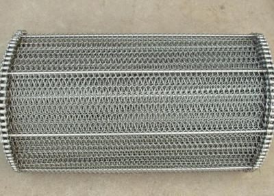 China 316 Stainless Steel Chain Mesh Conveyor Belt 10mm Hole for Medicinal Drying for sale