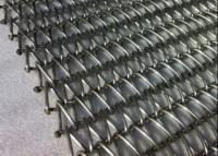 China Stainless Steel Balanced Weave Conveyor Belt 0.8mm for Wolfberry Washing for sale