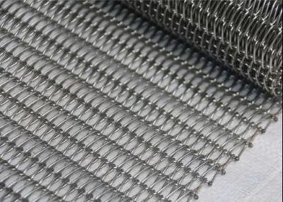 China 316L Stainless Steel Balanced Weave Conveyor Belt 0.8-4mm Wire Diameter for Food Processing for sale
