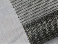 China 201 Stainless Steel Balanced Weave Conveyor Belts For Seafood Processing for sale