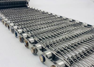 China SS304 Stainless Steel 1m Wide Balance Weave Wire Mesh Belt for Conveyor Systems for sale