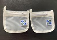 China 10x10cm Nylon Filter Mesh Bag with Zipper Custom Logo for Food Filtering Reusable for sale