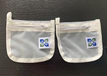 China 10x10cm Nylon Filter Mesh Bag with Zipper Custom Logo for Food Filtering Reusable for sale