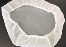 China 100% Plain Weave 80 Micorn Nylon Filter Mesh Bags With Elastic Customized for sale