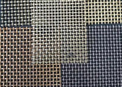 China 2.0m Wide Decorative Metal Mesh for Glass Laminated Curtains - Fireproof with 0.025-2.0mm Wire Diameter Options for sale