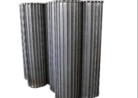 China 316 Stainless Steel Spiral Mesh Conveyor Belt 1-3mm Wire 4-12mm Rod for Glass Quenching and Vegetable Washing for sale