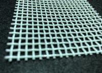 China White Blue Plain Weave Square Hole Polyester Mesh Belt 0.1m-25m Long for sale