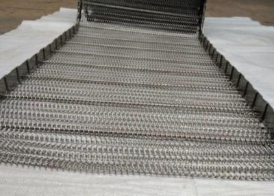 China Stainless Steel Spiral Mesh Belt 304SS 201SS Conveyor for Oven Bakery Heat Tunnel Cooling for sale