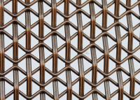 China Stainless Steel Architectural Decorative Mesh for Cabinet Doors and Curtain Walls 0.9-3.0mm Wire Diameter for sale