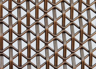 China Multi Pattern Punching Net Metal Architectural Wire Mesh 0.6m-1.5m Width Stainless Steel for sale