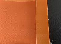 China Vacuum Filter Machine Used Polyester Mesh Belt Orange Color Wrinkled Resist for sale
