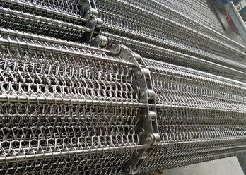 China Corrosion Resistant High Precision Chain Mesh Conveyor Belt SS304 SS316 for sale