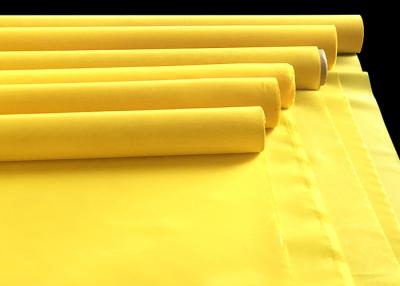 China 43T Plain Weave Nylon Monofilament Silk Screen Printing Mesh Roll 50m for sale
